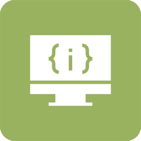 Code Coding Display Monitor Pc Progamming Icon Download On