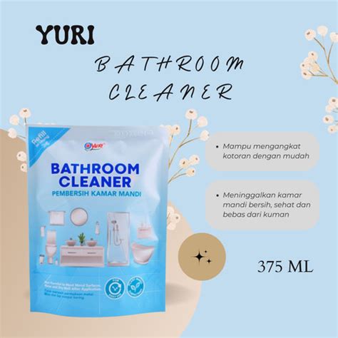 Jual Yuri Bathroom Cleaner 375 Ml Pouch Kota Medan Tick N Gonew