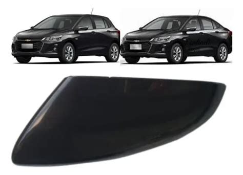 Capa Retrovisor Novo Onix 2020 Adiante Preta S F Sensor L E Parcelamento Sem Juros