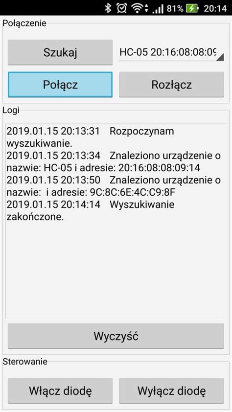 Kurs Qt aplikacja mobilna łączność Bluetooth z Arduino FORBOT