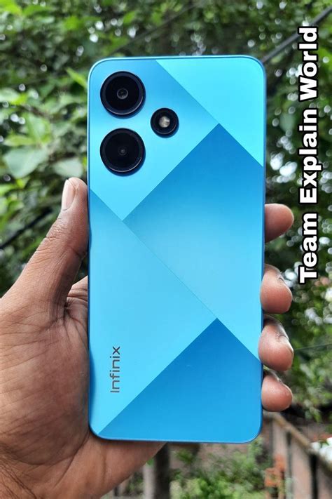 Infinix Hot I Glacier Blue Color New Smartphone Hd Image Gb Ram Gb Storage Infinix
