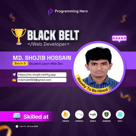 Webdevelopment Mernstack Blackbelt Programminghero Md Shojib Hossain