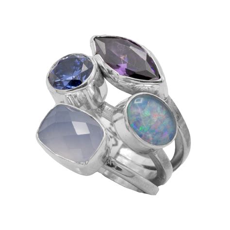 Mix Gemstone Ring Gz Nw 4606 Gertrude Zachary