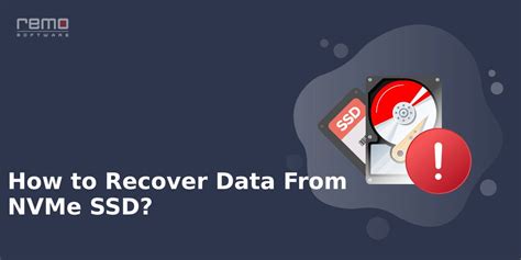 How To Recover Data From NVMe SSD NVMe Data Recovery