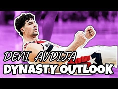 Deni Avdija Dynasty Outlook Rfantasybball