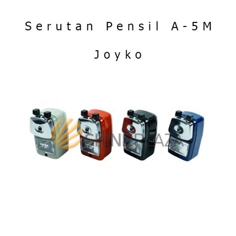 Jual Serutan Rautan Pensil Meja Sharpener Putar Joyko A 5m Shopee