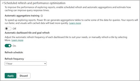 power bi에서 데이터 새로 고침 power bi microsoft learn