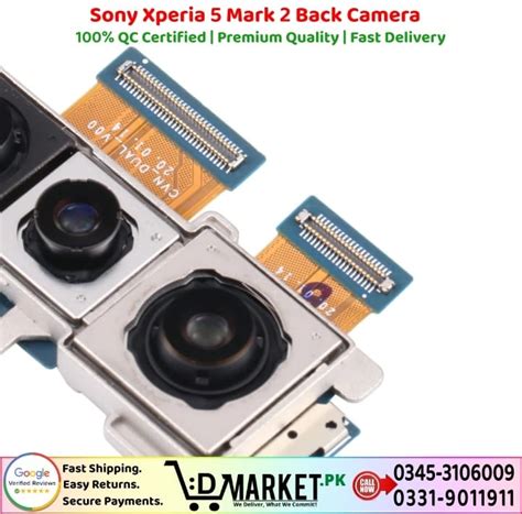 Sony Xperia 5 Mark 2 Back Camera 100 Original 2026 Exclusvie