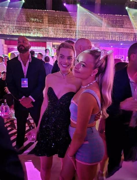 Wwe Superstar Liv Morgan Becomes Barbie At Movie Premiere With Bestie Margot Robbie Daily Star