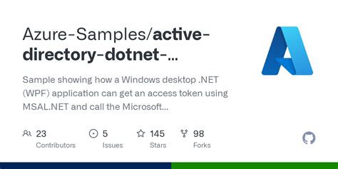 Github Azure Samplesactive Directory Dotnet Desktop Msgraph V2