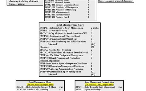 Sport Management Class Requirements Maranatha Baptist University