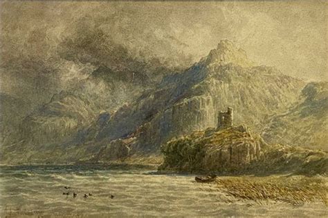John Mogford Dolbadarn Castle 1875 Mutualart