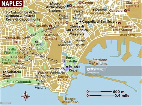 Naples City Map English