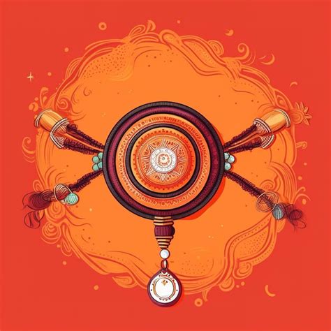 Premium Ai Image Teej Festival Illustration