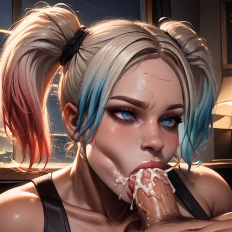 Rule 34 1girls Ai Generated Batman Series Blonde Female Blowjob