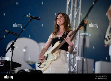 The Beths Perform Live At Live At Leeds Festival Uk May 2023 Stock