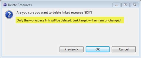 link to files and folders in eclipse mcu on eclipse