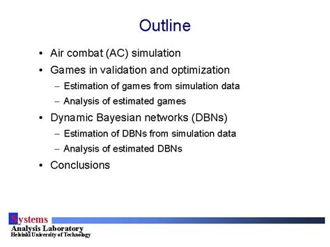 Games And Bayesian Networks In Air Combat Simulation