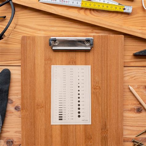 Homemaxs Flaw Detection Gauge High Precision Estimation Chart Measuring