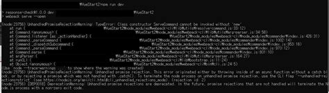 Webpack Dev Server 설정 후 에러 발생 처리 도와주 인프런 커뮤니티 질문and답변
