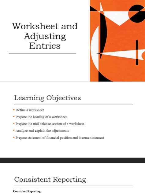 Worksheet And Adjusting Entries Pdf Depreciation Debits And Credits