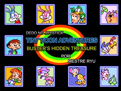 Santuário Do Mestre Ryu Dedo No Joystick Tiny Toon Adventures Buster