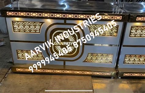 Stainless Steel Buffer Counter Size 6x3 Feet At ₹ 15000piece In New