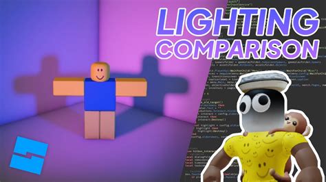 Lighting Comparison Roblox Studio Tutorial Youtube