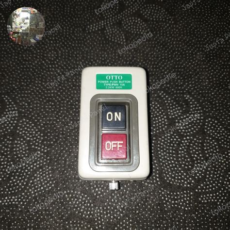 Jual Power Push Button Otto Pwn 15a On Off Original Jakarta Pusat