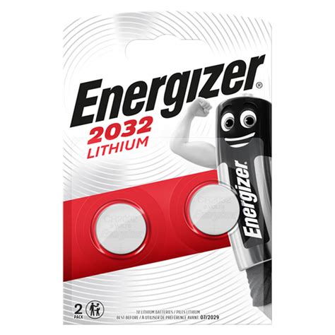 Energizer CR2032 Lithium Pack of 2 – Premier Batteries