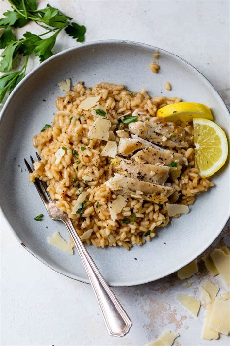 Chicken Risotto The Almond Eater