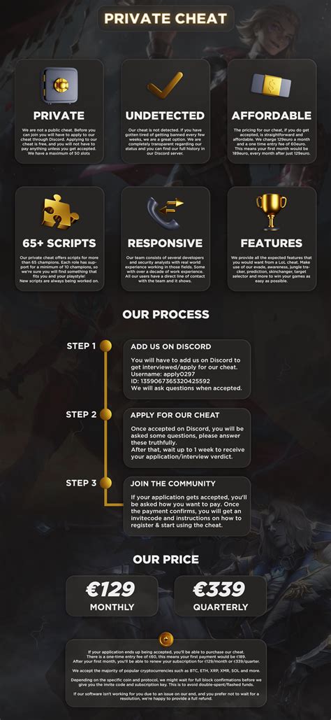 [selling] 📢 Lol Cheat Undetected Private League Of Legends Scripts