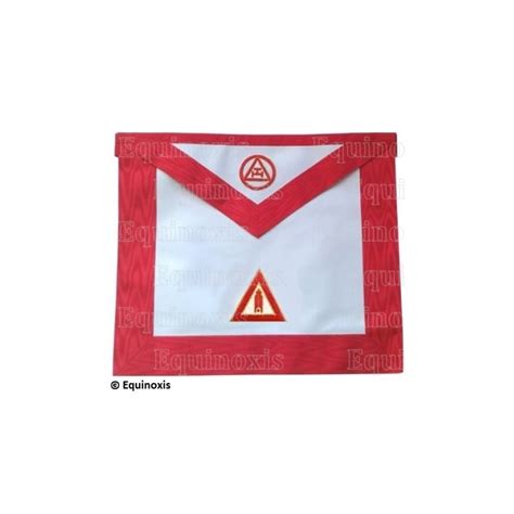 Masonic Apron Vinyl American Royal Arch Ara Scribe 3rd Principal