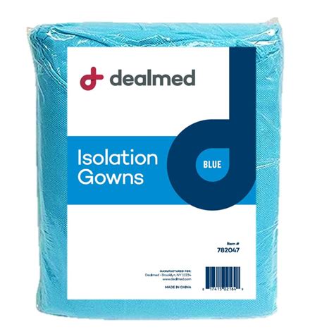 Blue Isolation Gowns — Medicalrite