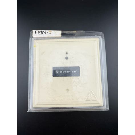 ของใหม่เก่าเก็บ โนติฟาย Fmm 1 Zone Interface Monitor Module มาตรฐาน Ul Fm Notifier By