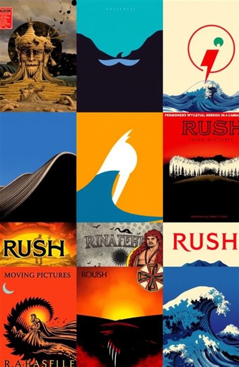 Rush Album Covers Wallpaper