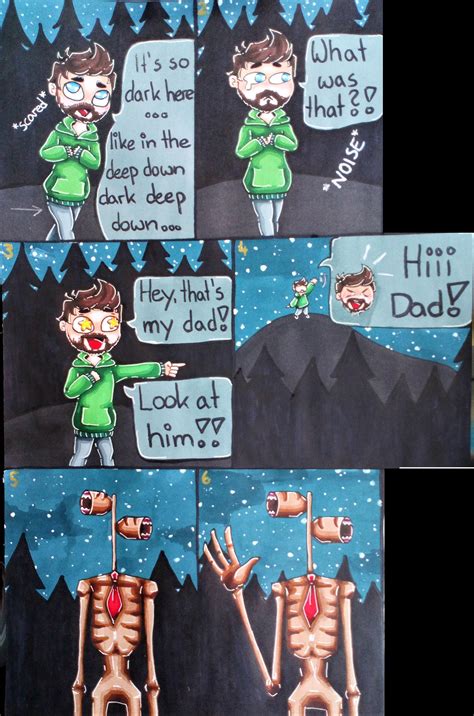 This Is My Very First Seán Vs Siren Head Comic Traditional Art