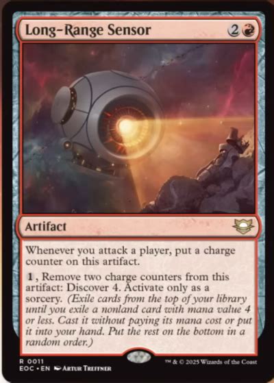 Long Range Sensor From Edge Of Eternities Edge Of Eternities Commander