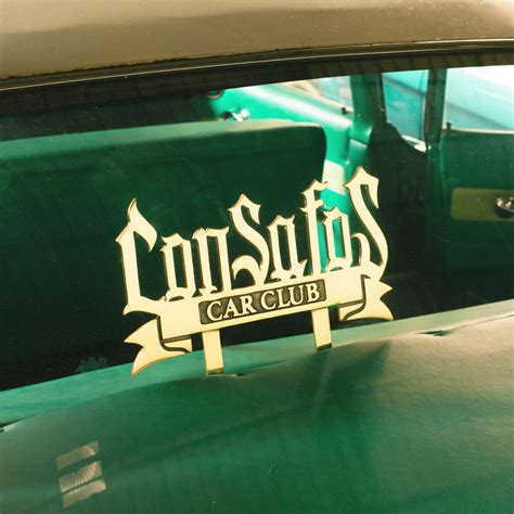 Car Club Plaque