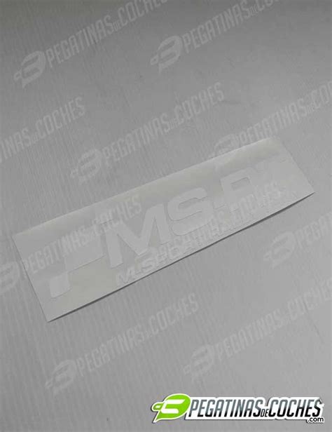 Ms Rt Pegatinas De Coches