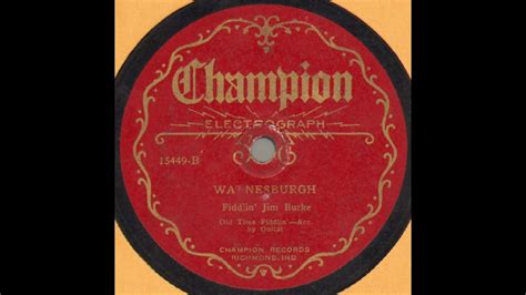 Fiddlin Doc Roberts Waynesburgh Youtube