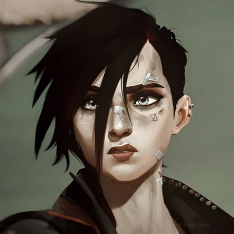 Vi Arcane 2x06 Wallpapers De Lol Cabelo De Fogo Arte Final Fantasy