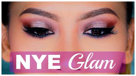 Nye Glam Makeup Tutorial By Airahmorenatv Youtube