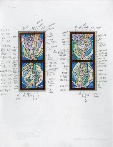 Cca Transept Glass Coding Copy Architectural Stained Glass Inc