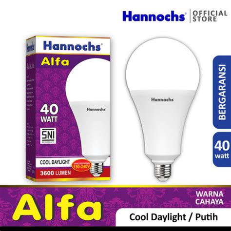 Jual Lampu Led Hemat Energi Hannochs Alfa Watt Putih Cool Daylight Jakarta Barat Surya
