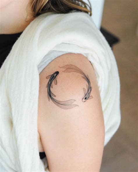 Japanese Koi Tattoo Shoulder Symbolism Design And Placement Guide