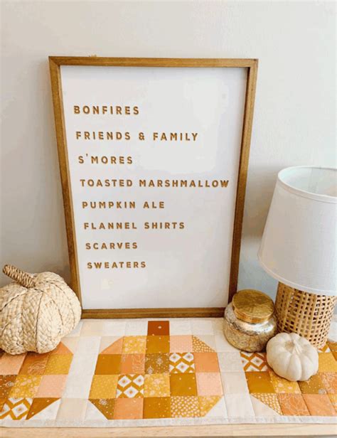 Easy Fall Sewing Projects Quick Quilted Ideas For Autumn Decoration