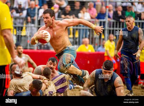 Florence Italy June 10th Game Action In The Semifinal Match Between