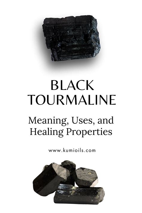 Black Tourmaline Meaning Uses And Healing Properties Gemstone