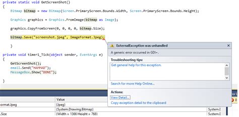 C Screenshot With Timer Stack Overflow